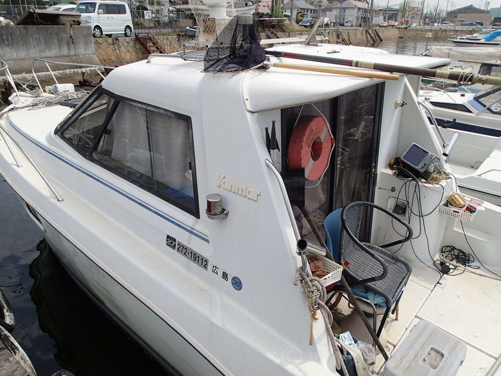 YANMAR FM-28 Marine Hunter STERN DRIVE Used Boat for Sale in Japan ...