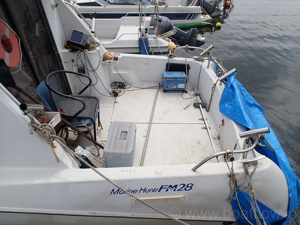 YANMAR FM-28 Marine Hunter STERN DRIVE Used Boat for Sale in Japan ...