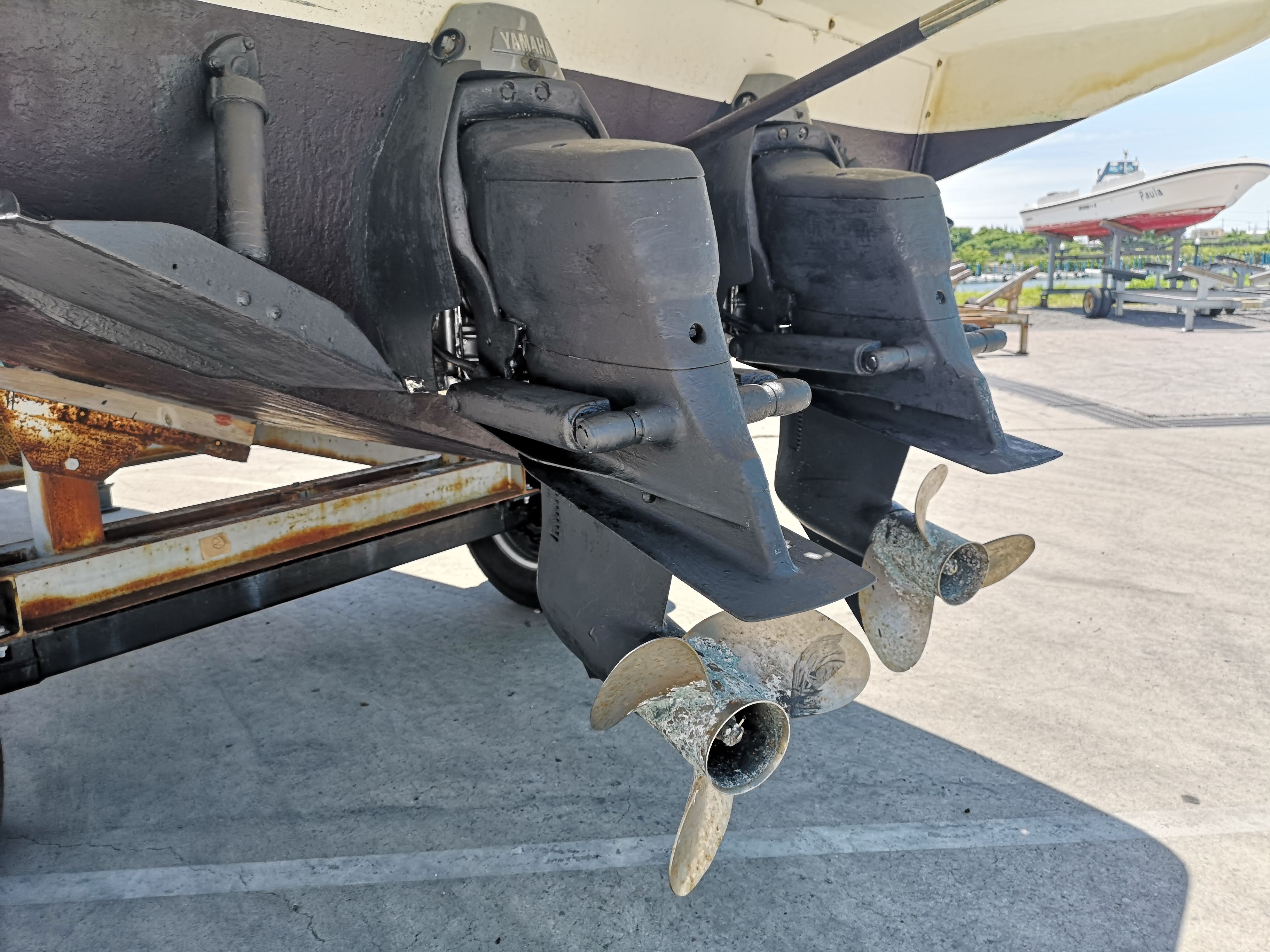 YAMAHA PC-27 II (PACIFIC CRUISER 27 II) STERN DRIVE Used Boat for Sale ...