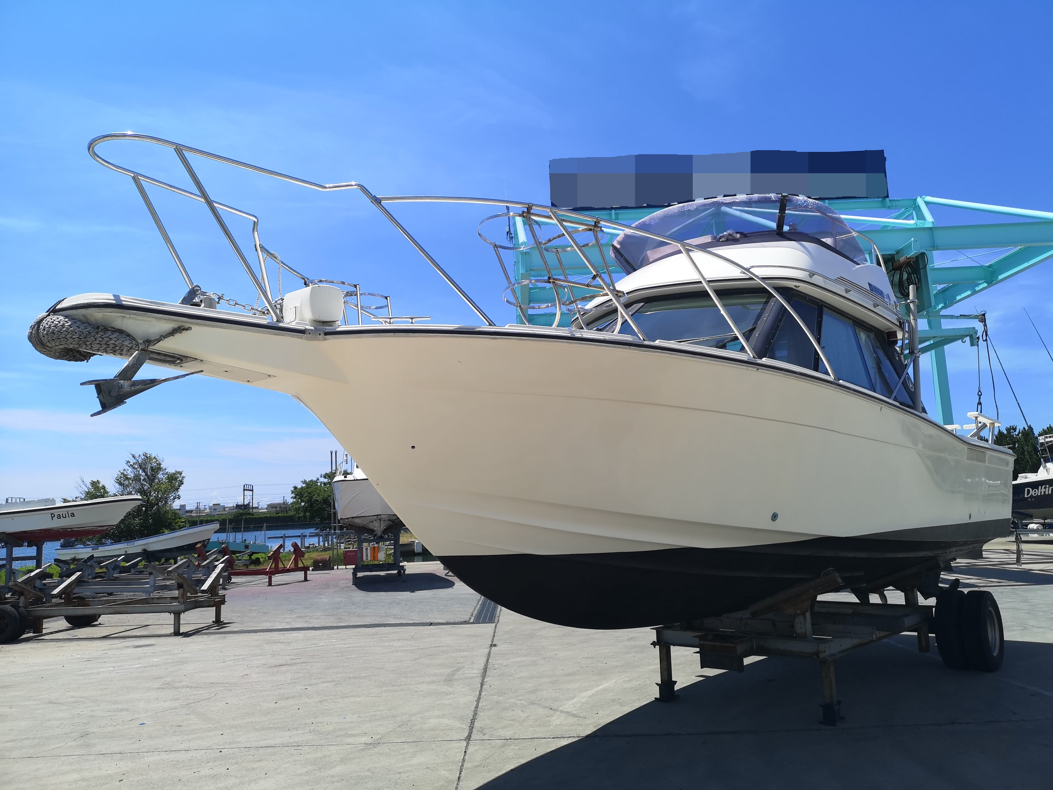 YAMAHA PC-27 II (PACIFIC CRUISER 27 II) STERN DRIVE Used Boat for Sale ...
