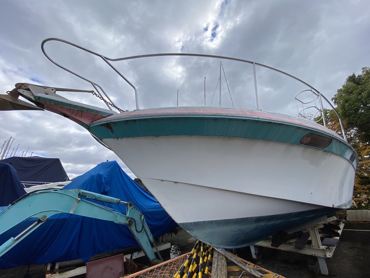 NOBLECRAFT VINDEX 375 FLYBRIDGE STERN DRIVE Used Boat for Sale in Japan ...