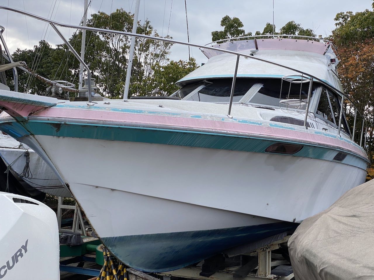 NOBLECRAFT VINDEX 375 FLYBRIDGE STERN DRIVE Used Boat for Sale in Japan ...