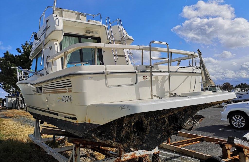 YAMAHA PC-28 (PACIFIC CRUISER 28) STERN DRIVE Used Boat for Sale in ...