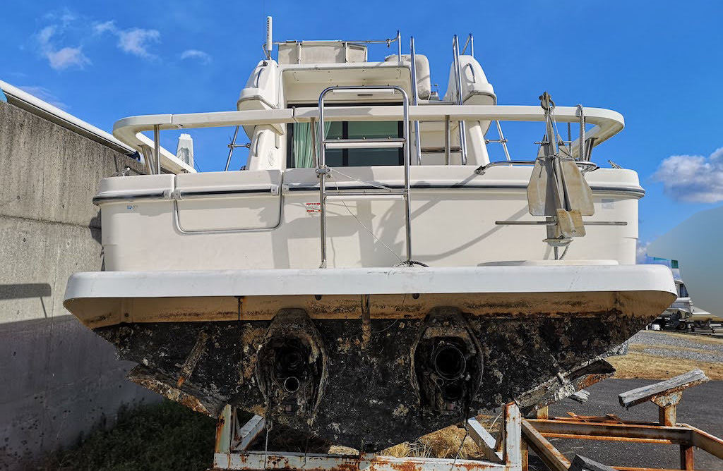 YAMAHA PC-28 (PACIFIC CRUISER 28) STERN DRIVE Used Boat for Sale in ...