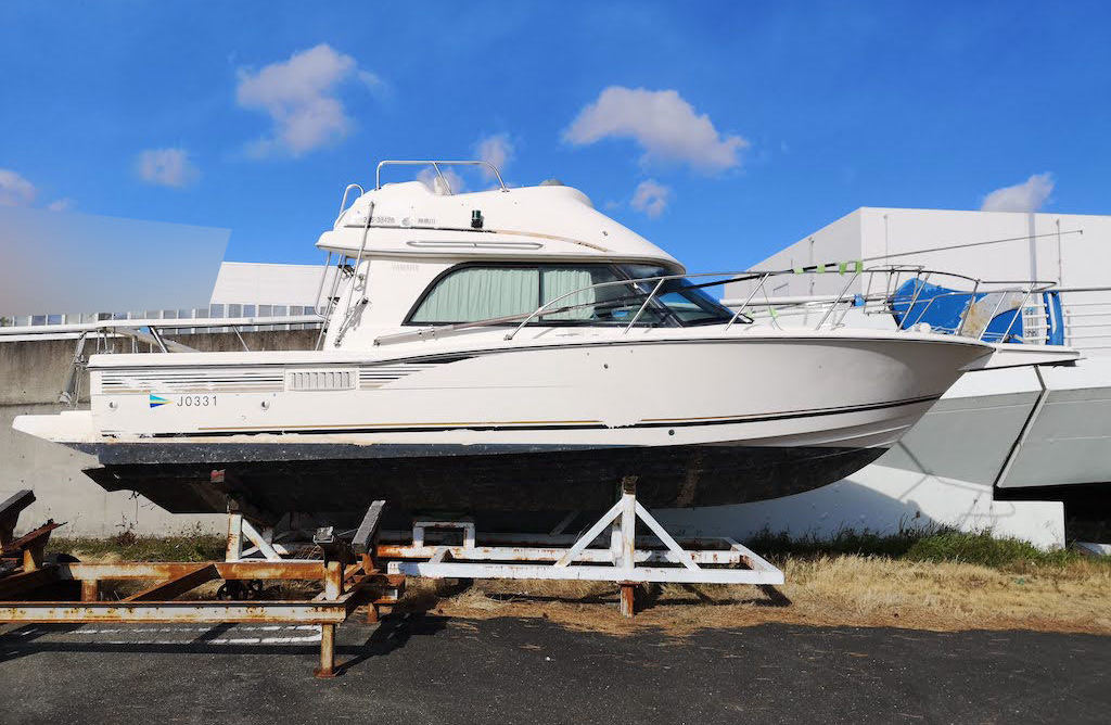 YAMAHA PC-28 (PACIFIC CRUISER 28) STERN DRIVE Used Boat for Sale in Japan | Boatflow.jp