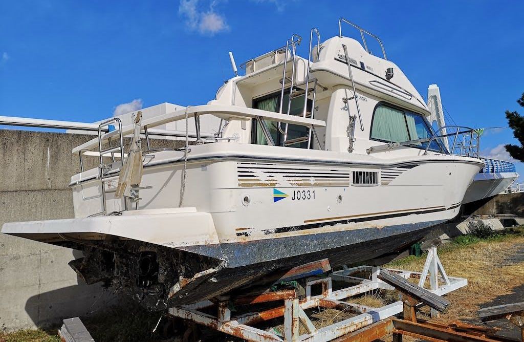 YAMAHA PC-28 (PACIFIC CRUISER 28) STERN DRIVE Used Boat for Sale in ...