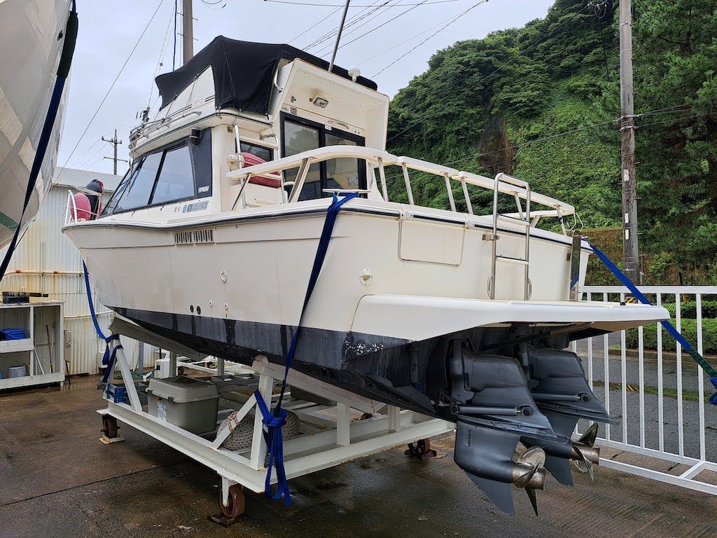 YAMAHA PC-27 (PACIFIC CRUISER 27) STERN DRIVE Used Boat for Sale in ...