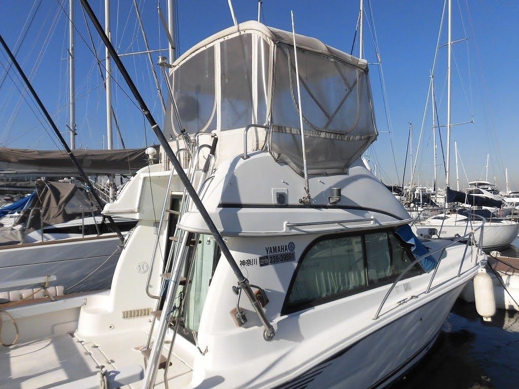 YAMAHA PC-28 (PACIFIC CRUISER 28) STERN DRIVE Used Boat for Sale in ...
