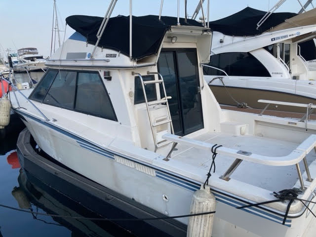YAMAHA PC-27 (PACIFIC CRUISER 27) STERN DRIVE Used Boat for Sale in ...
