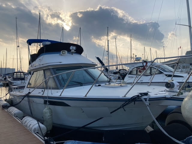 YAMAHA PC-27 (PACIFIC CRUISER 27) STERN DRIVE Used Boat for Sale in ...