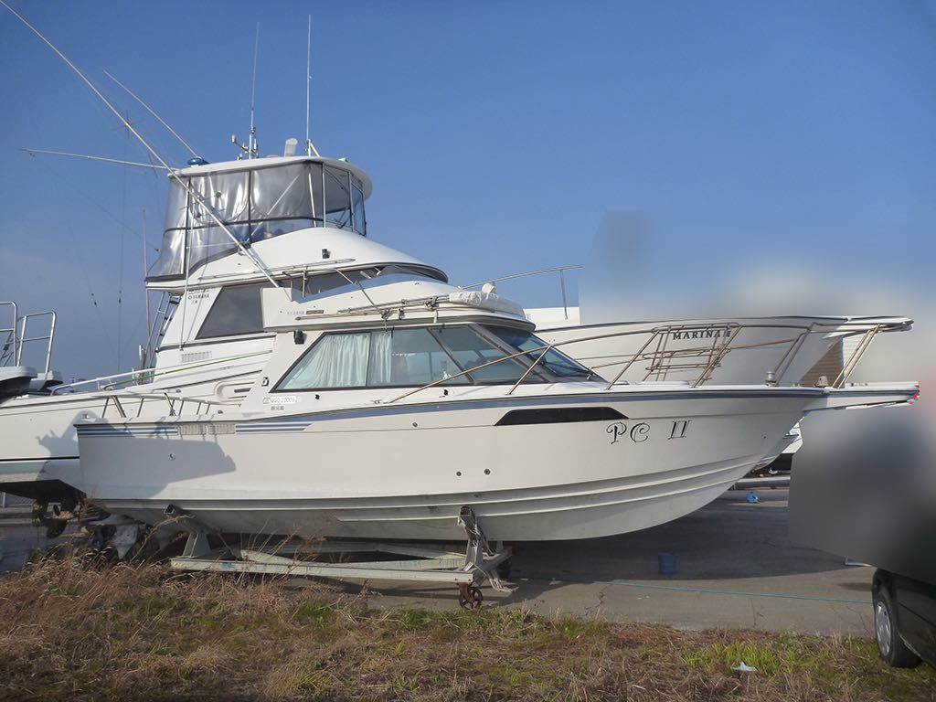 YAMAHA PC-27 (PACIFIC CRUISER 27) STERN DRIVE Used Boat for Sale in ...